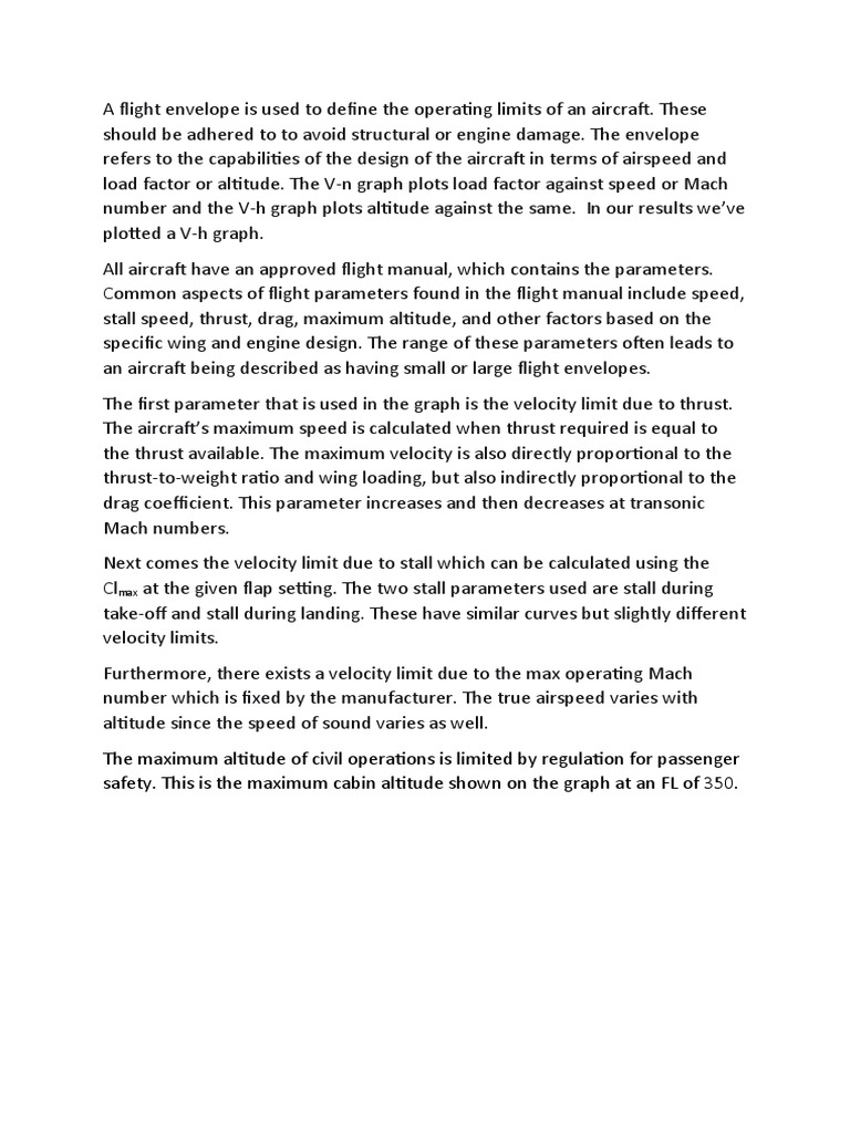 APD Flight Envelope Comparisons | PDF | Computers