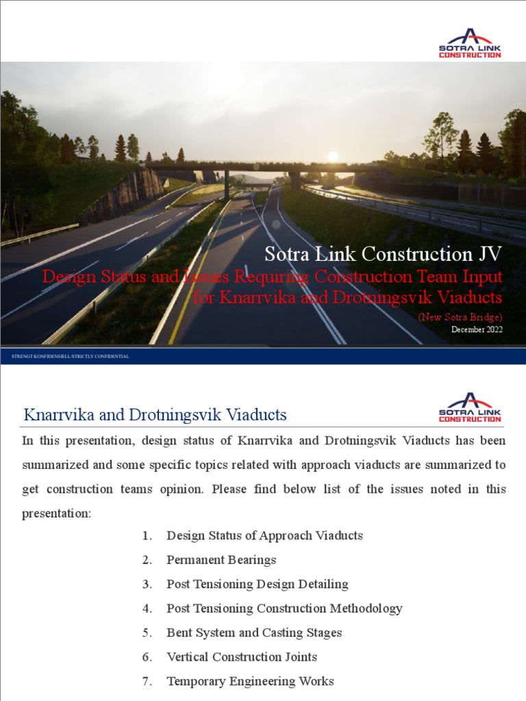 Viaduct Design & Construction Input | PDF | Concrete | Building Engineering