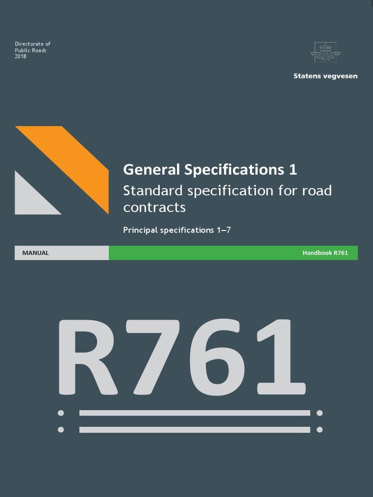 D2 - R761-Prosesskode 1 - 2018eng | PDF | Asphalt | Specification ...