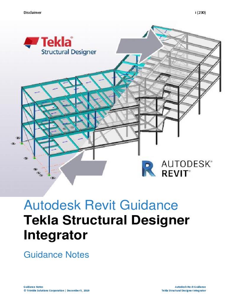 Tekla Structural Designer Integrator Revit Guidance - 0 PDF | PDF | Autodesk Revit | Beam ...