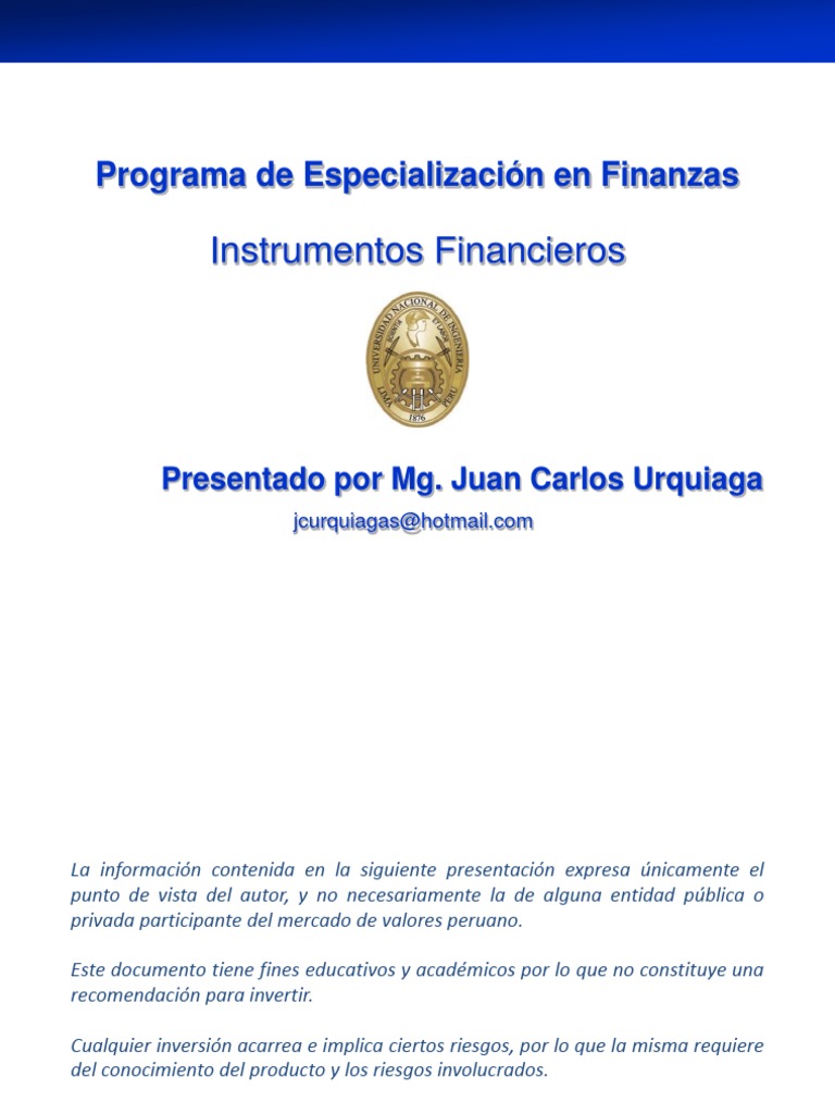 01 Renta Variable | PDF | Fondo de inversion | Compartir (Finanzas)