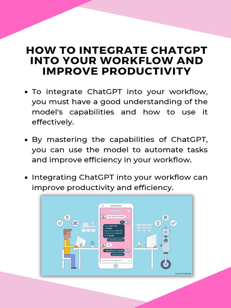96 - How-to-integrate-ChatGPT-into-your-workflow-and-improve-productivity PDF | PDF | Computers