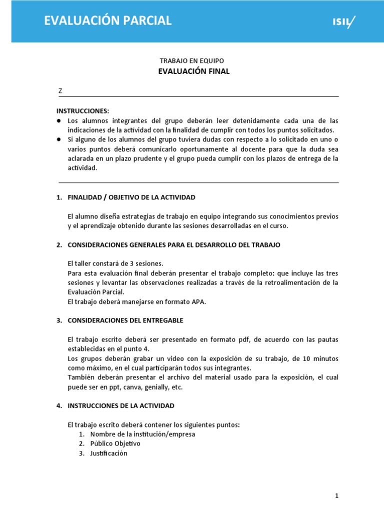 Roland Evaluación Final Trabajo Grupal (Proyecto) - Grupal | PDF | Evaluación | Creatividad