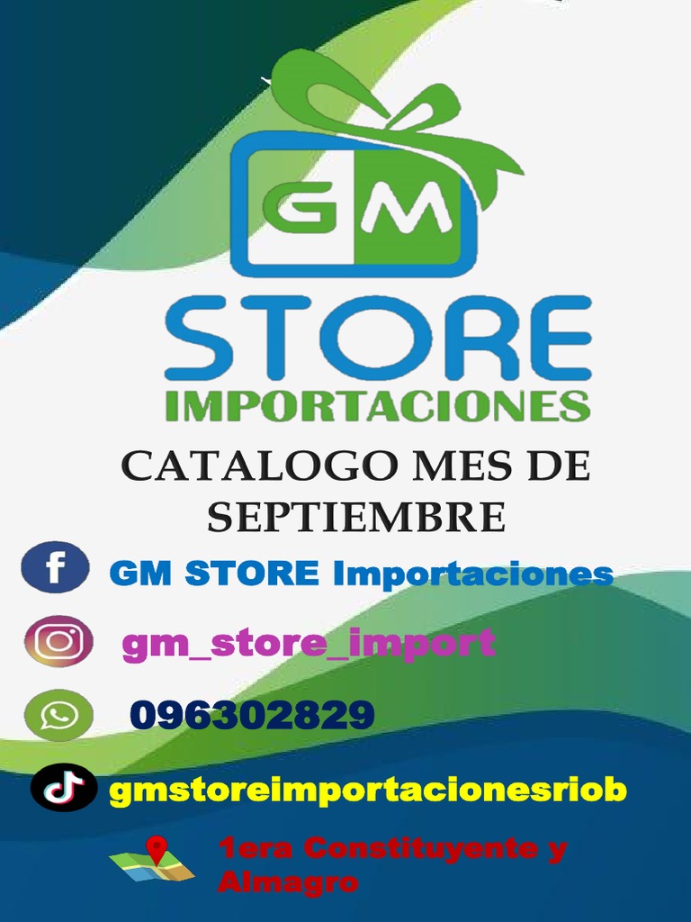 Catalogo GM Store Septiembre 2022 PDF | PDF | Informática | Diseño