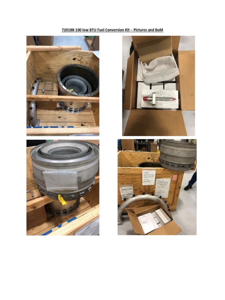 Solar Centaur 40 Low BTU Fuel Conversion Kit | PDF