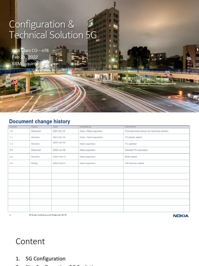 5G Nokia | PDF | Telecommunications Standards | Telecommunications Equipment