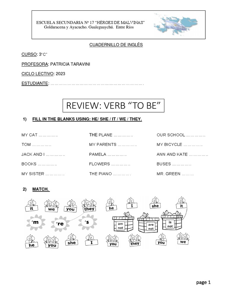 CUADERNILLO INGLES 3ro C 2023 | PDF | Hamburgers | Pancake
