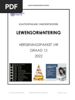 LO - GR 12 - Taak Kwartaal 2 (Deel 1) | PDF