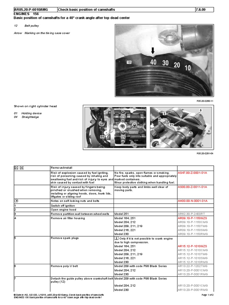 R&I Timing Case Cover 156 Eng. #5a | PDF | Belt (Mechanical) | Ignition ...