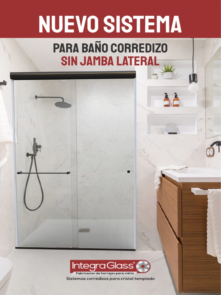 Kit de herrajes y componentes para vidrios: Folleto informativo de ...