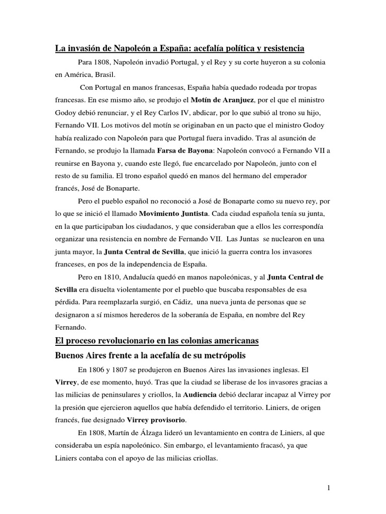 3º - Historia de Las Provincias Unidas Del Río de La Plata de 1810-1820 | PDF | Argentina ...