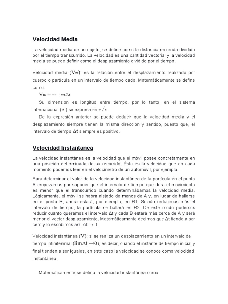 Fisica Aceleracion | Descargar gratis PDF | Aceleración | Velocidad