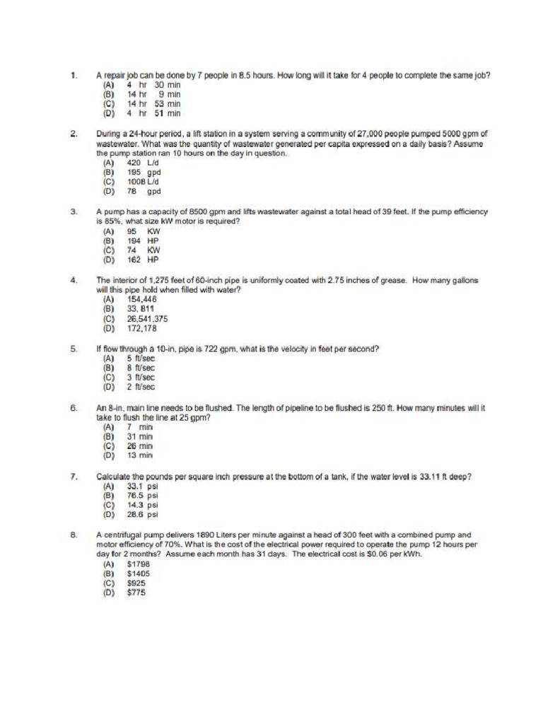 Plumbing Arithmetic | PDF