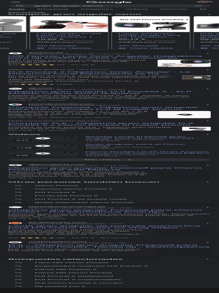 Gran Angular Osmo - Buscar Con Google PDF | PDF | Vídeo | Equipo