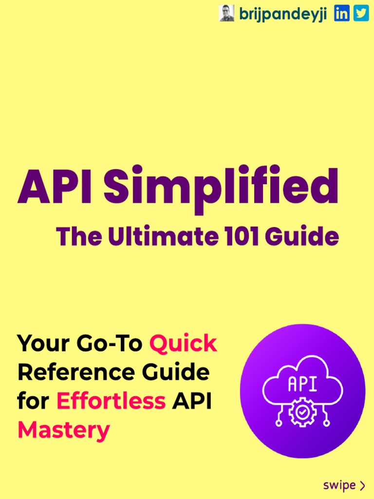 API Simplified The Ultimate 101 Guide PDF | PDF | Hypertext Transfer ...