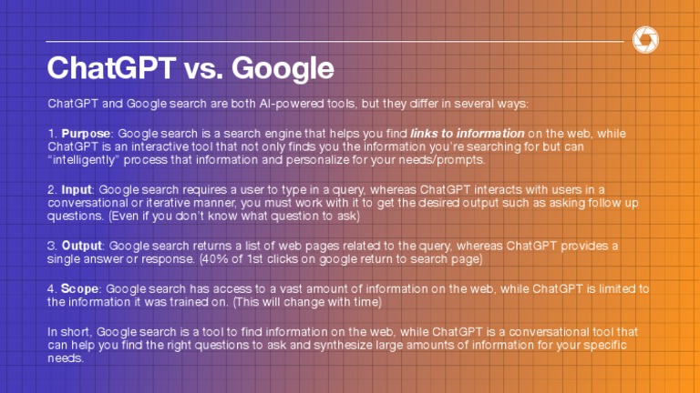 2.1 ChatGPT vs. Google | PDF