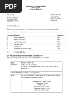 Va Form 10-10172 | PDF | Diseases And Disorders | Medicine