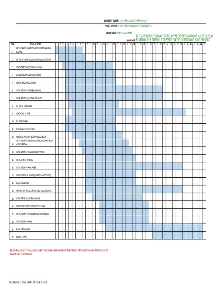 Sample Chart | PDF | Architectural Elements | Building Materials
