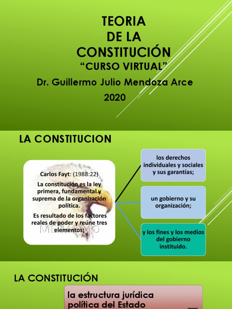 Normas y Control de Constitucionalidad | PDF | Constitución | Estado ...