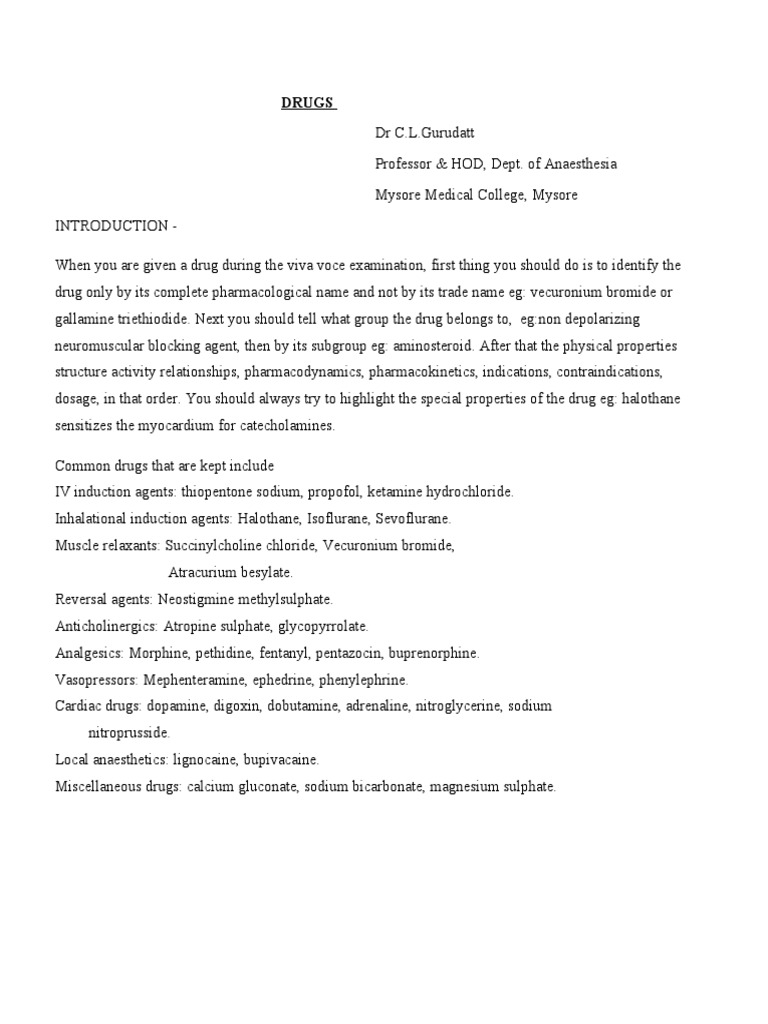 Gurudatta Drugs | PDF