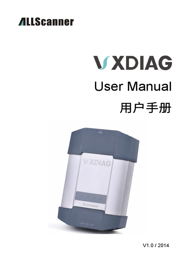 Vxdiag Multi Diagnostic Tool User Manual Vxdiagshop - 2018111401903117 | PDF | Installation ...