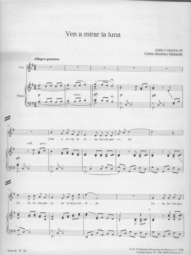 Cancionesparaniños Mabarak | PDF