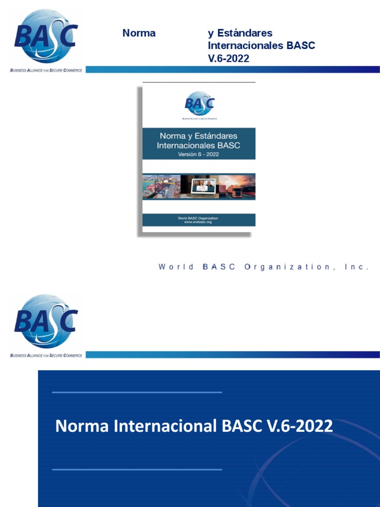 Actualizacion Norma Basc V6 | PDF | Planificación | Planificación estratégica