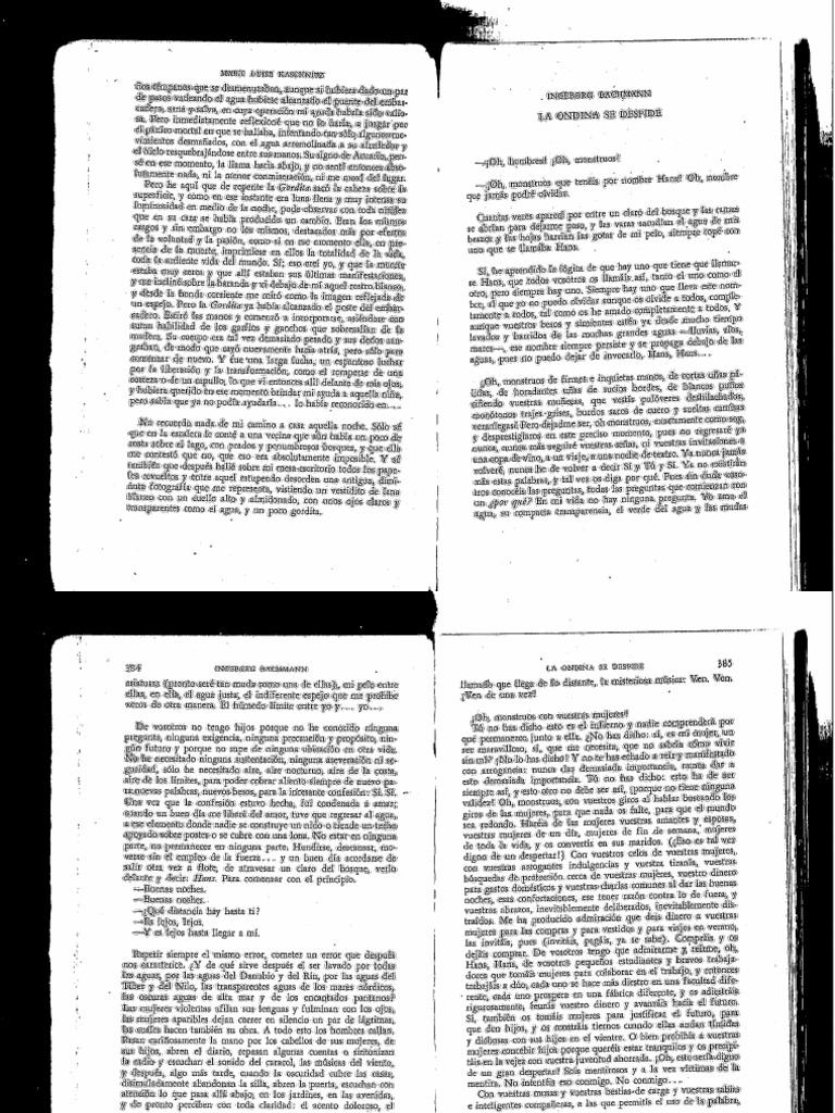 Ondina Bachmann PDF | PDF