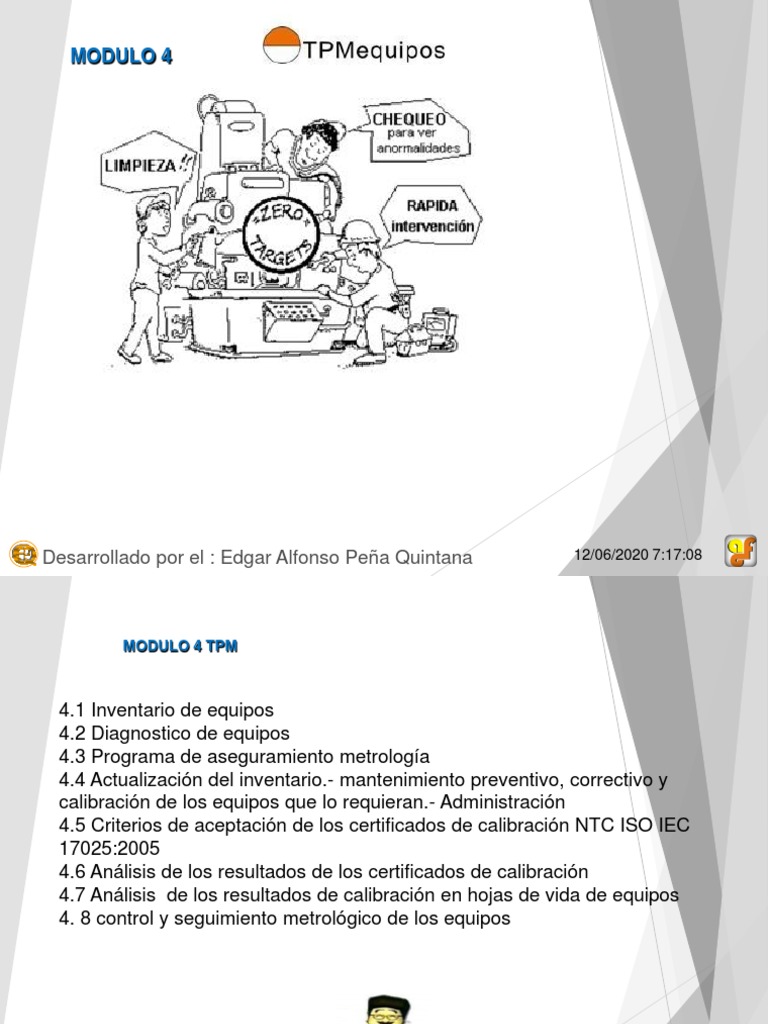 Modulo 4 TPM Metrologia | PDF | Medición | Metrología