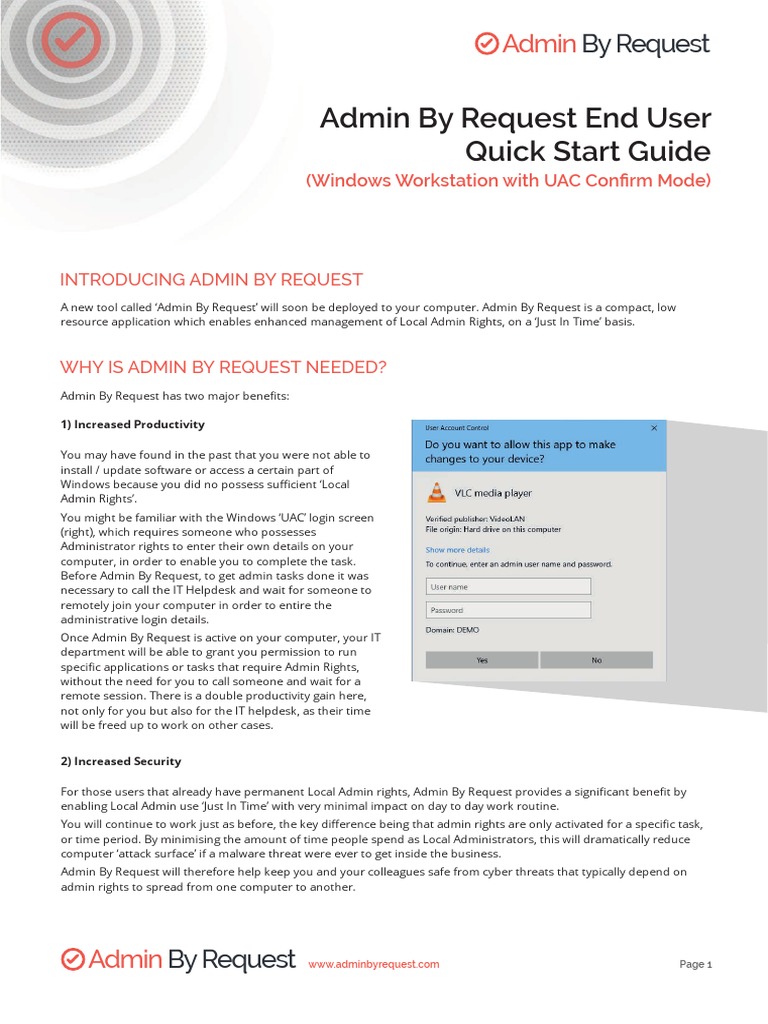 ABR 7 User Quick Start Guide - Windows UAC Confirm Mode | PDF | Microsoft Windows | Icon (Computing)