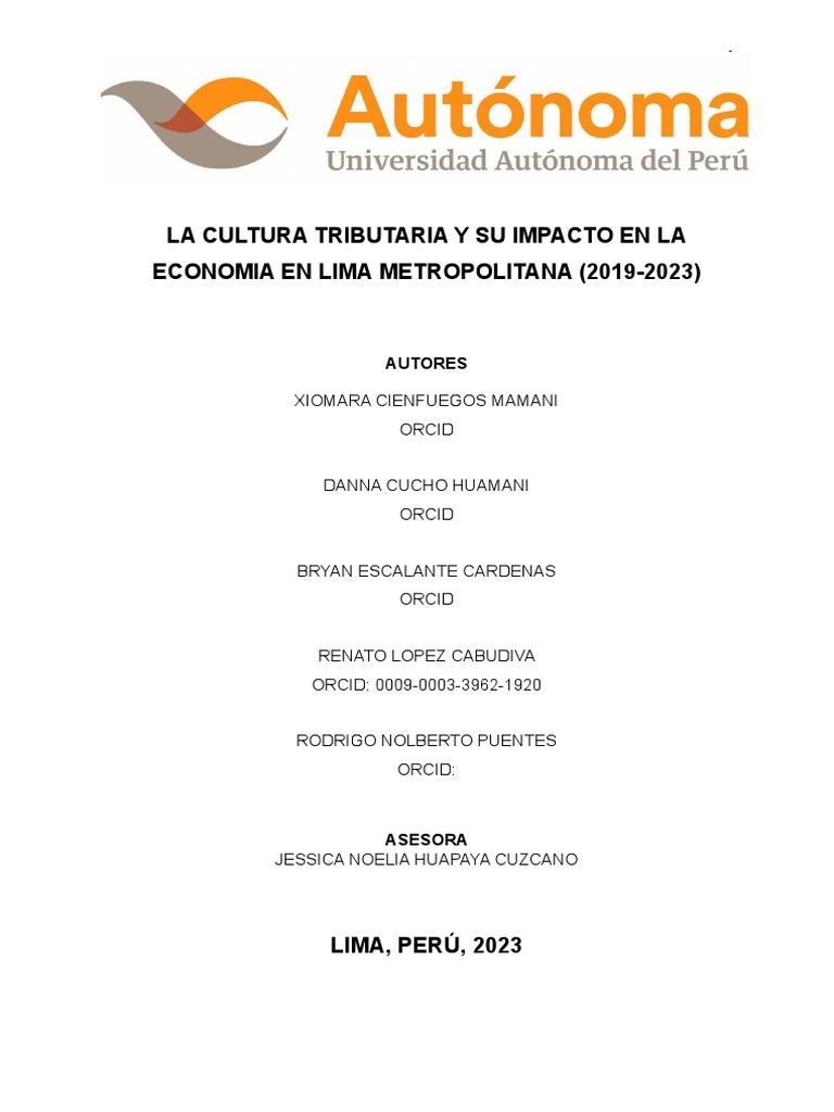 Informe Doctrina Contable PDF | PDF