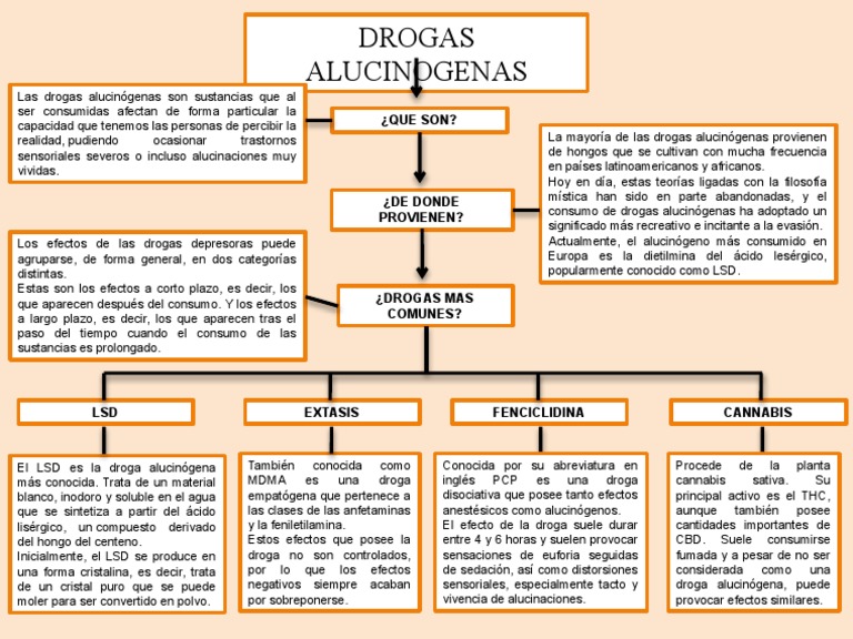 Mapa Conceptual de Las Drogas 3 | PDF | Drogas | Fenciclidina