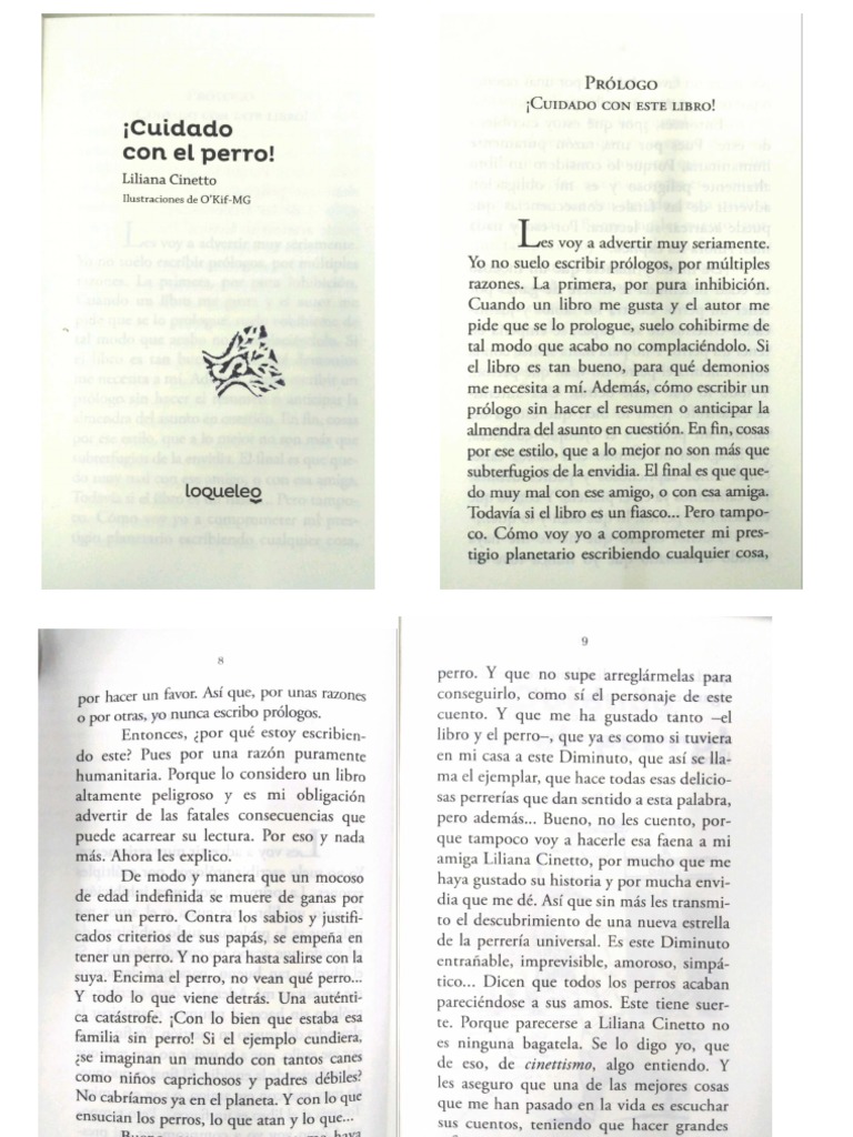 Cuidado Con El Perro | PDF