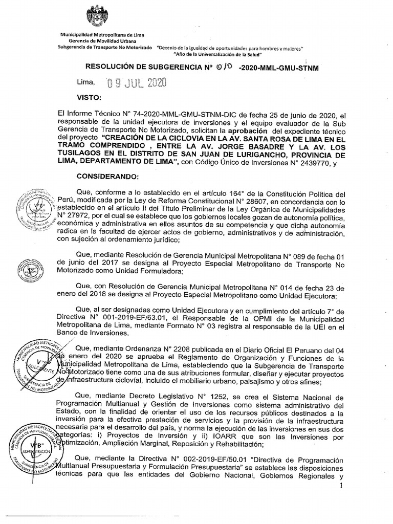 Resoluiones TNM | PDF