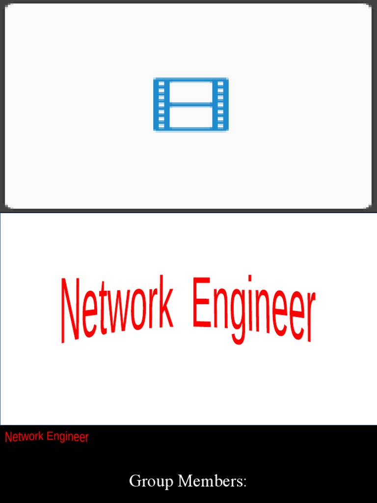 Network Engineer Presentation FOR It | PDF | Computer Network | Engineer