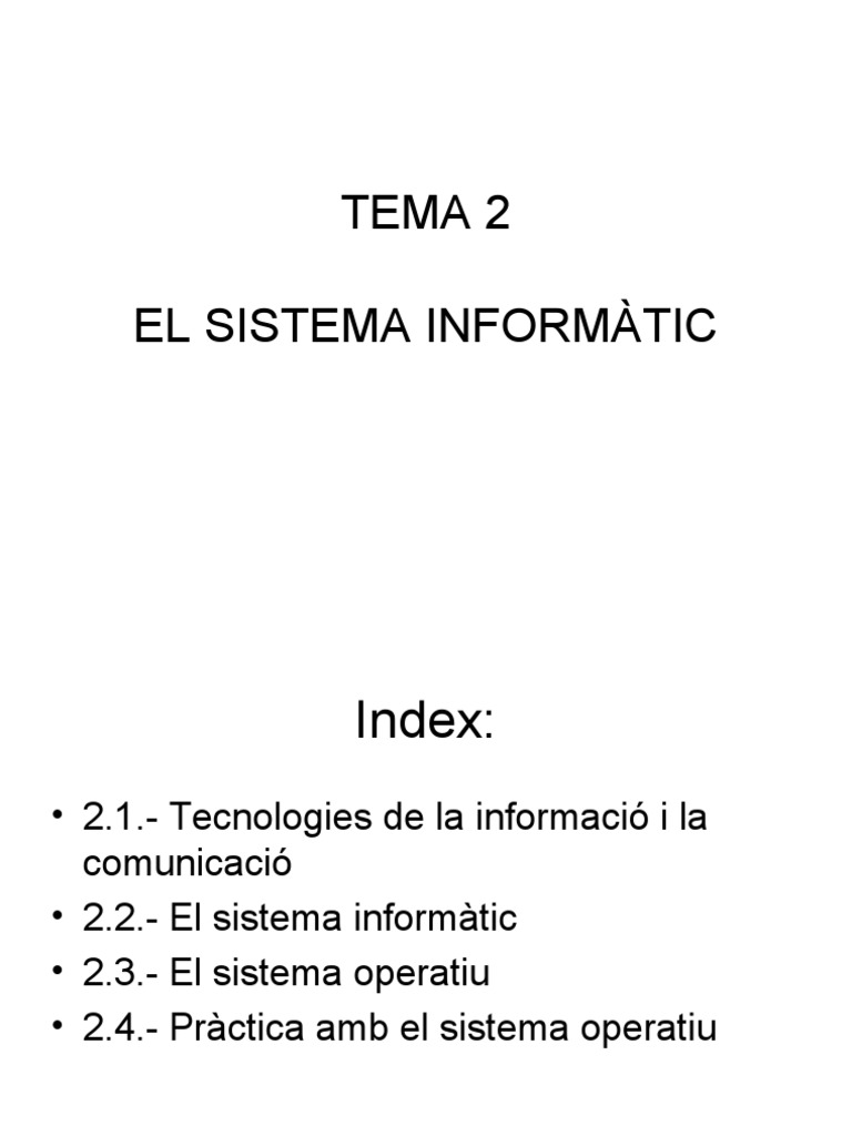 Tema 2 | PDF