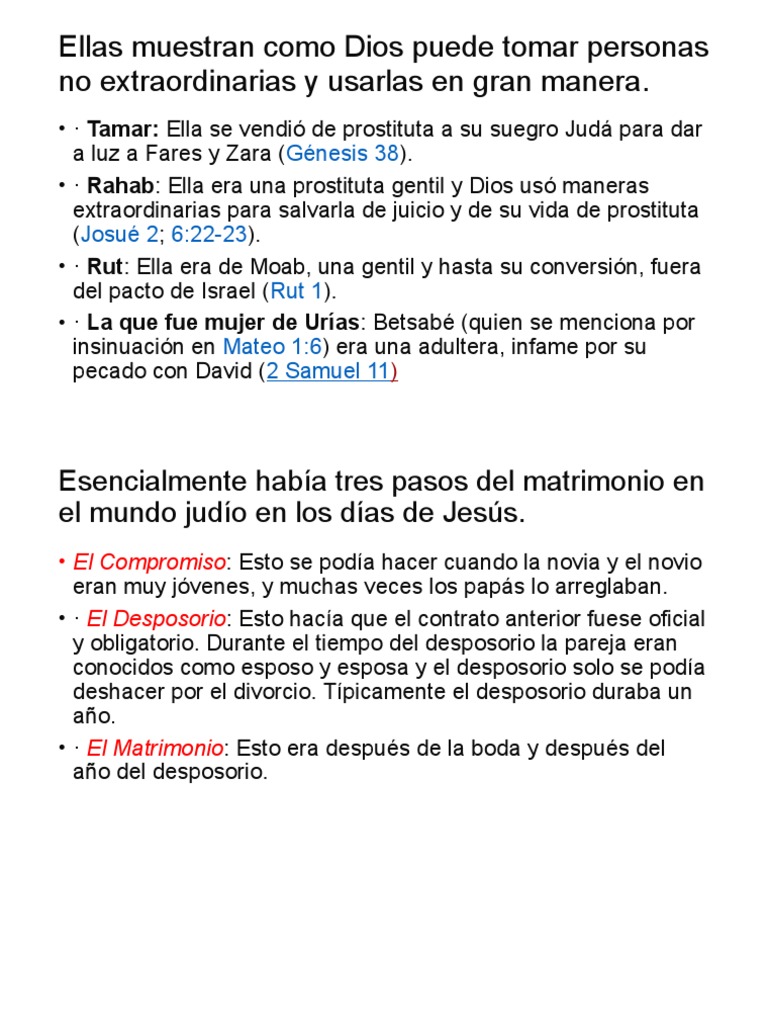 Estudio Mateo 1 | PDF | David | Pecado