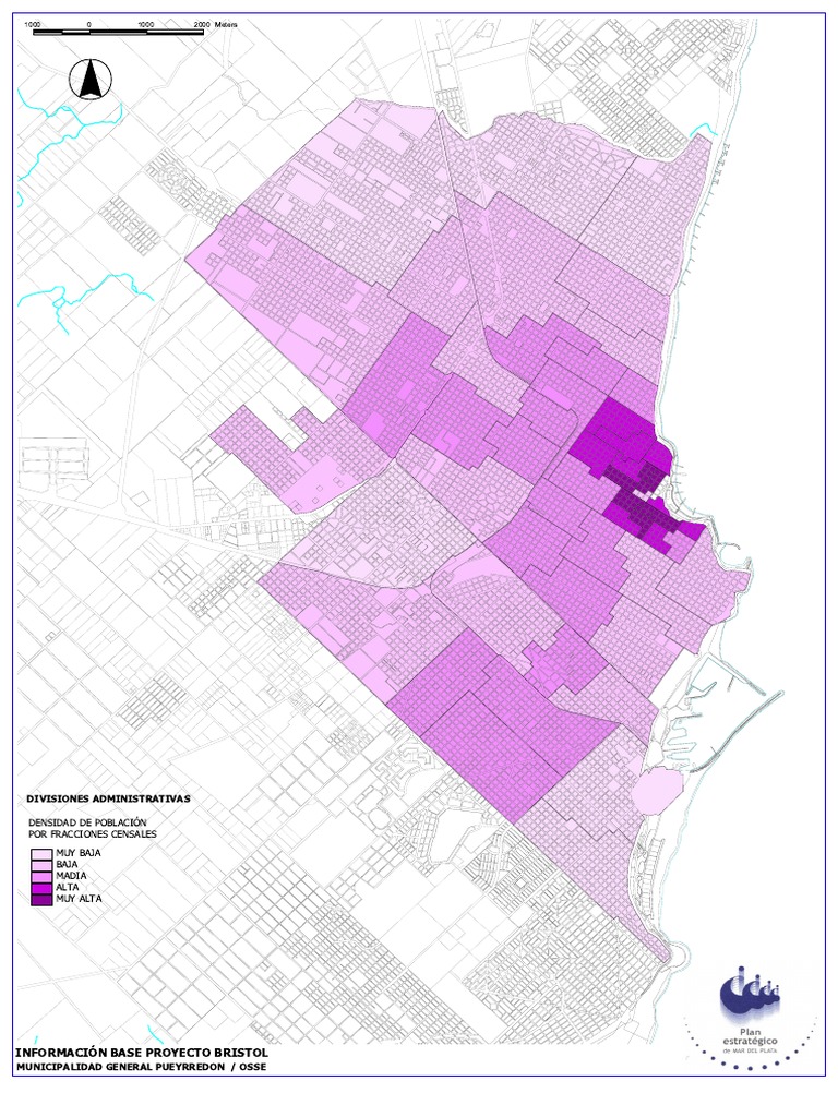 Plano Densidadpoblacionalporfracciones Censales | PDF