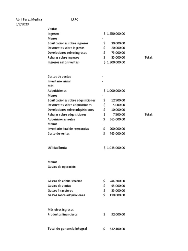U4A1 - Perez Medina - Abril | PDF