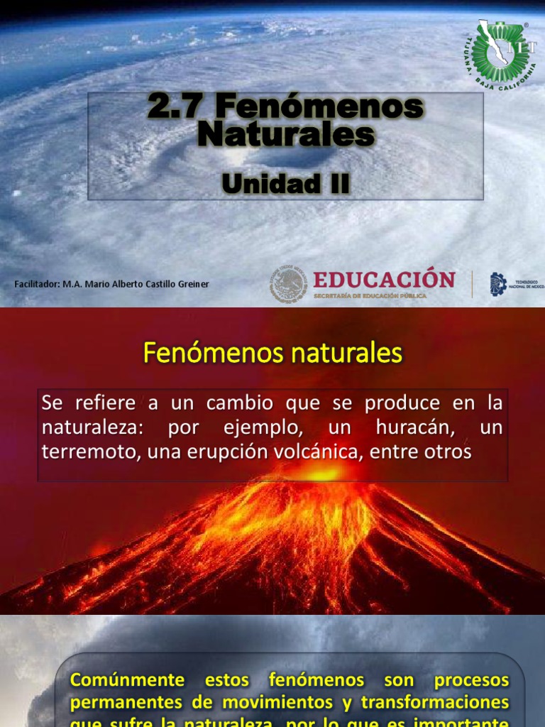 Fenomenos Naturales | PDF
