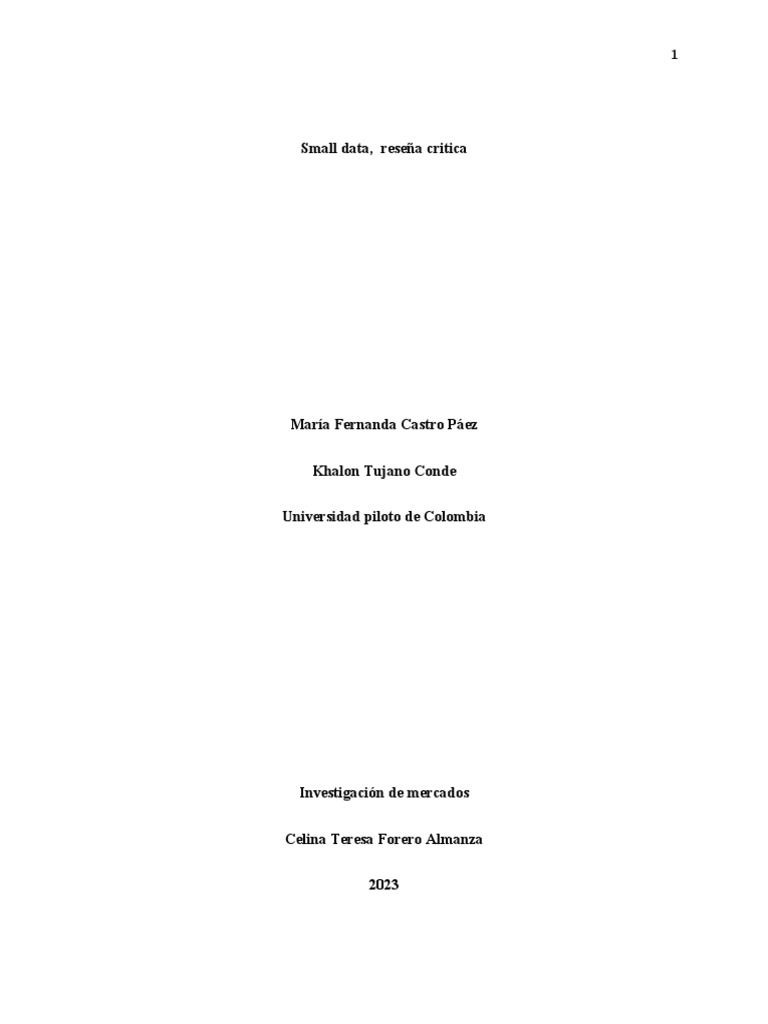 Small Data Pdf