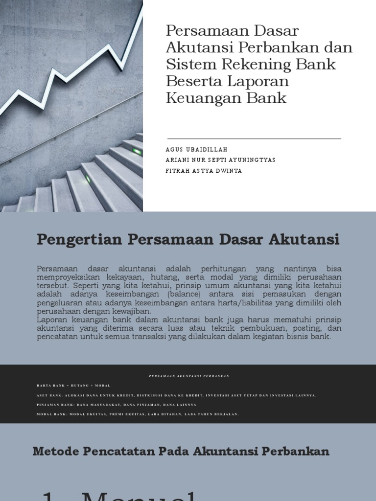 Persamaan Dasar Akuntansi Perbankan | PDF