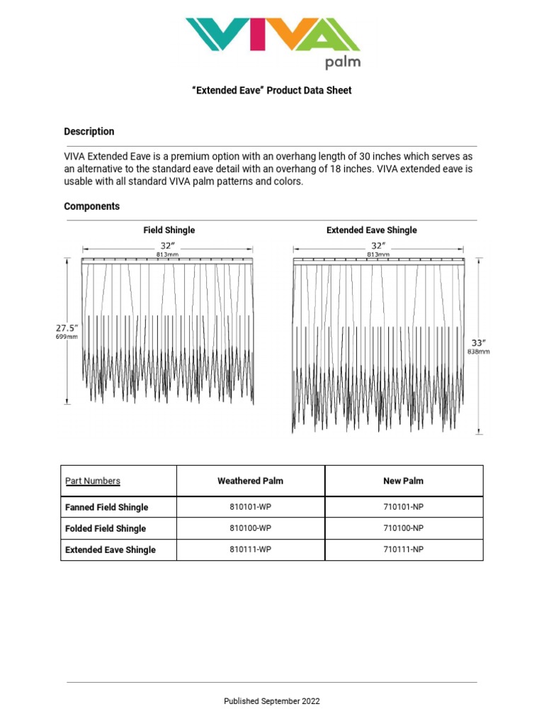 Viva-3.0-Specifications-2023.pdf | PDF | Roof | Building Materials