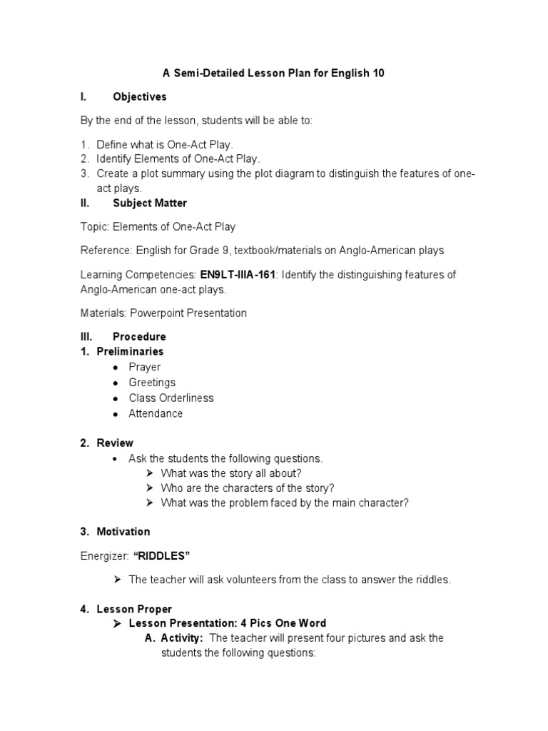 LP - Elements of Drama | PDF