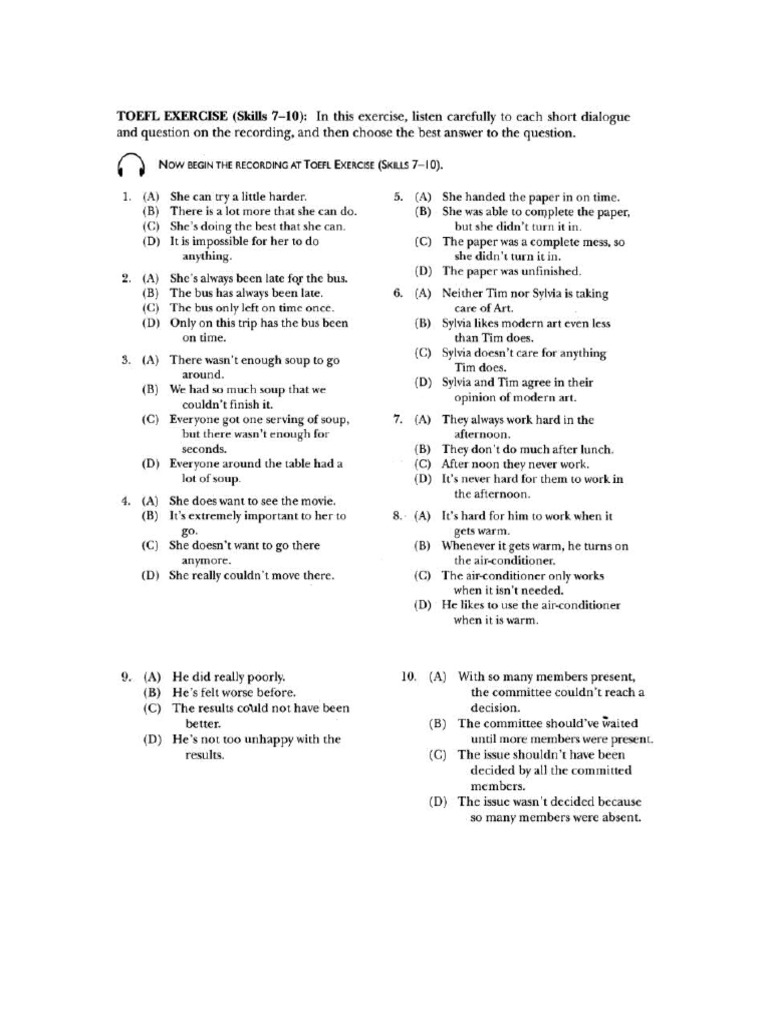 Unit 8 - Exercise All | PDF