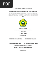 Contoh Askep - Keperawatan - Komunitas | PDF