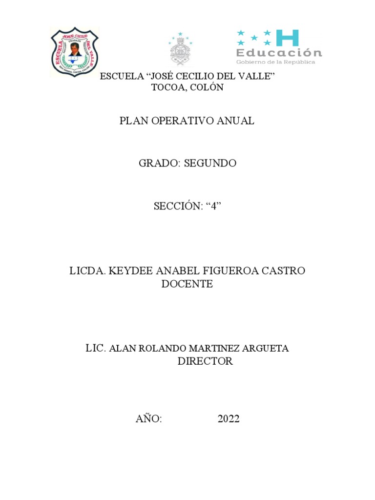 Poa Octavo 2 Portada | Descargar gratis PDF | Enseñando | Salón de clases