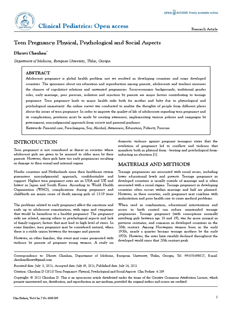 Aspectos Sociales | PDF | Teenage Pregnancy | Adolescence