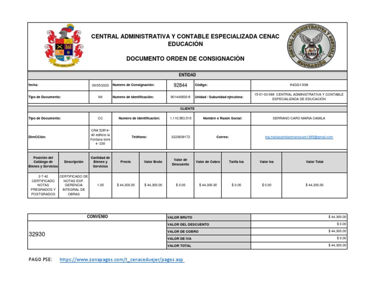 Serrano Caro Maria Camila PDF | PDF