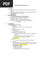 Aral Pan 4-Q3-W4-D3-COT Lesson Plan | PDF